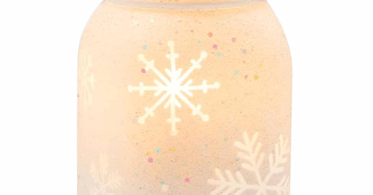 Snowflake Sparkle Scentsy Warmer - The Candle Boutique - Scentsy UK ...
