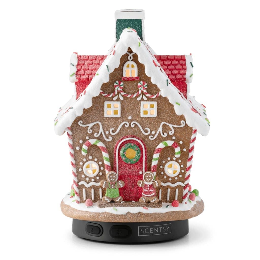 Sugar Chalet Gingerbread House Premium Scentsy Diffuser - The Candle ...