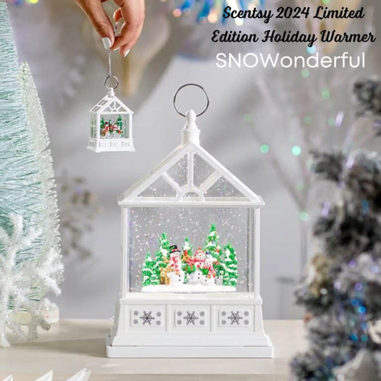 New Scentsy Limited Edition Christmas 2024 Warmer With Ornament ...