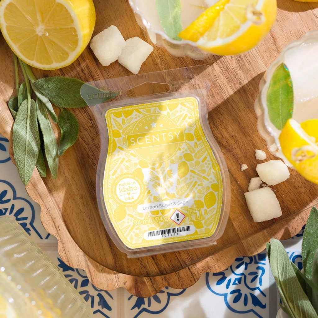 Lemon Sugar & Sage Scentsy Bar - The Candle Boutique - Scentsy UK ...
