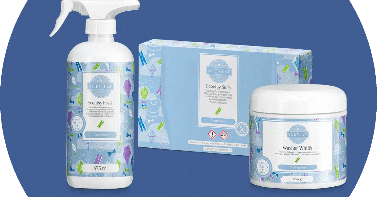 The ultimate Clothesline Laundry Bundle - The Candle Boutique - Scentsy ...